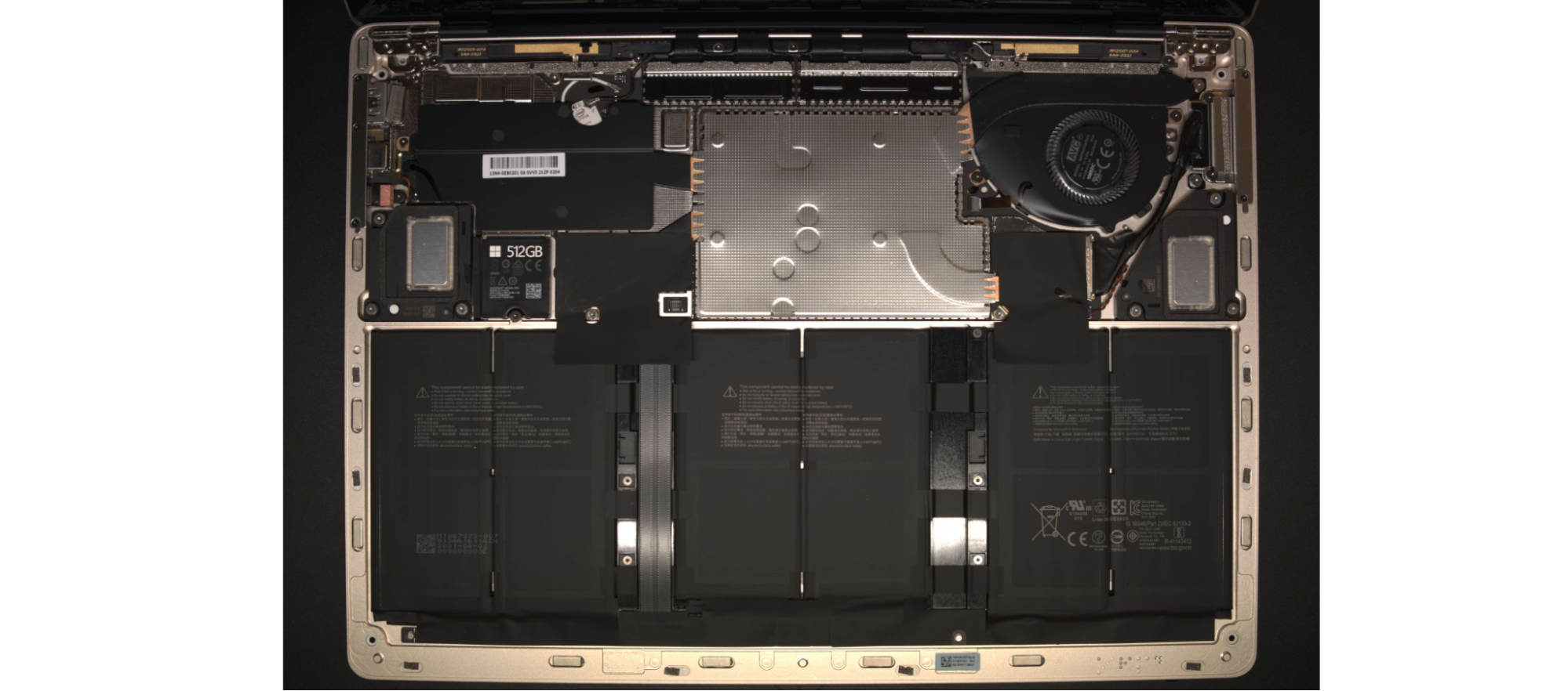 Change Notice: We opened up a Microsoft Surface Laptop 4 and found a ...